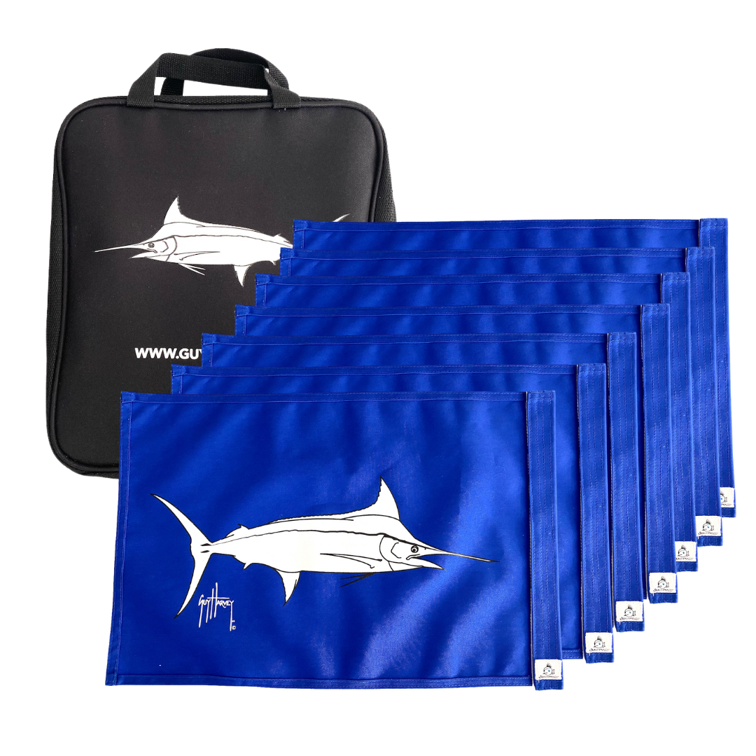 Blue Marlin Fishing Flag Pack – Guy Harvey