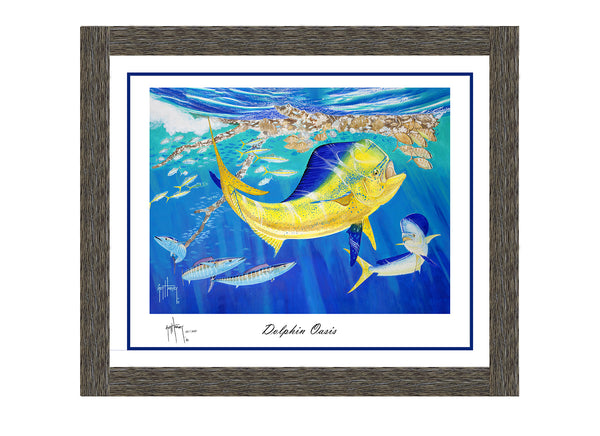 "Dolphin Oasis" Limited Edition Lithograph – Guy Harvey