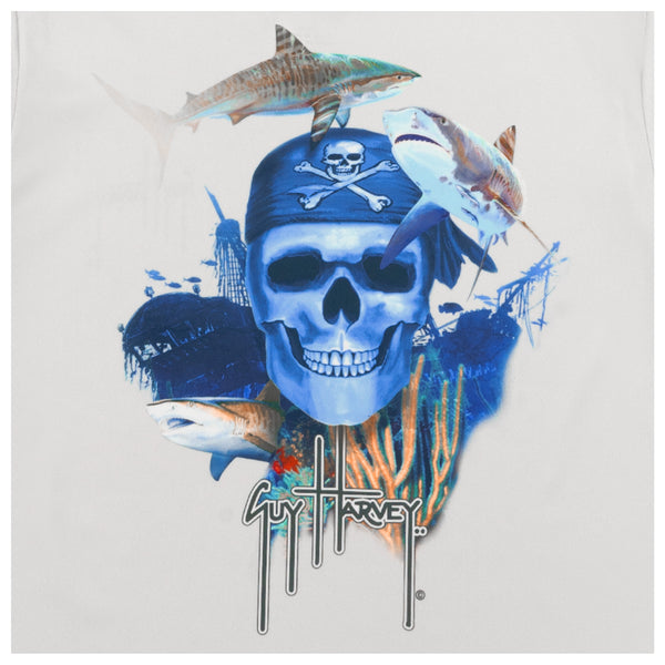 Performance Sun Protection Crew - Pirate Reef – Guy Harvey