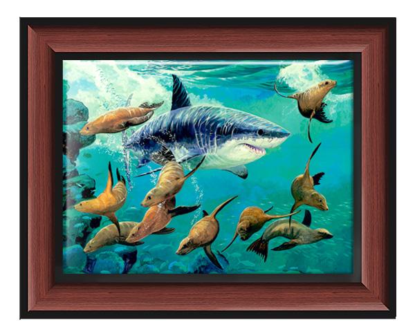 "Jeopardy" Tile Art – Guy Harvey