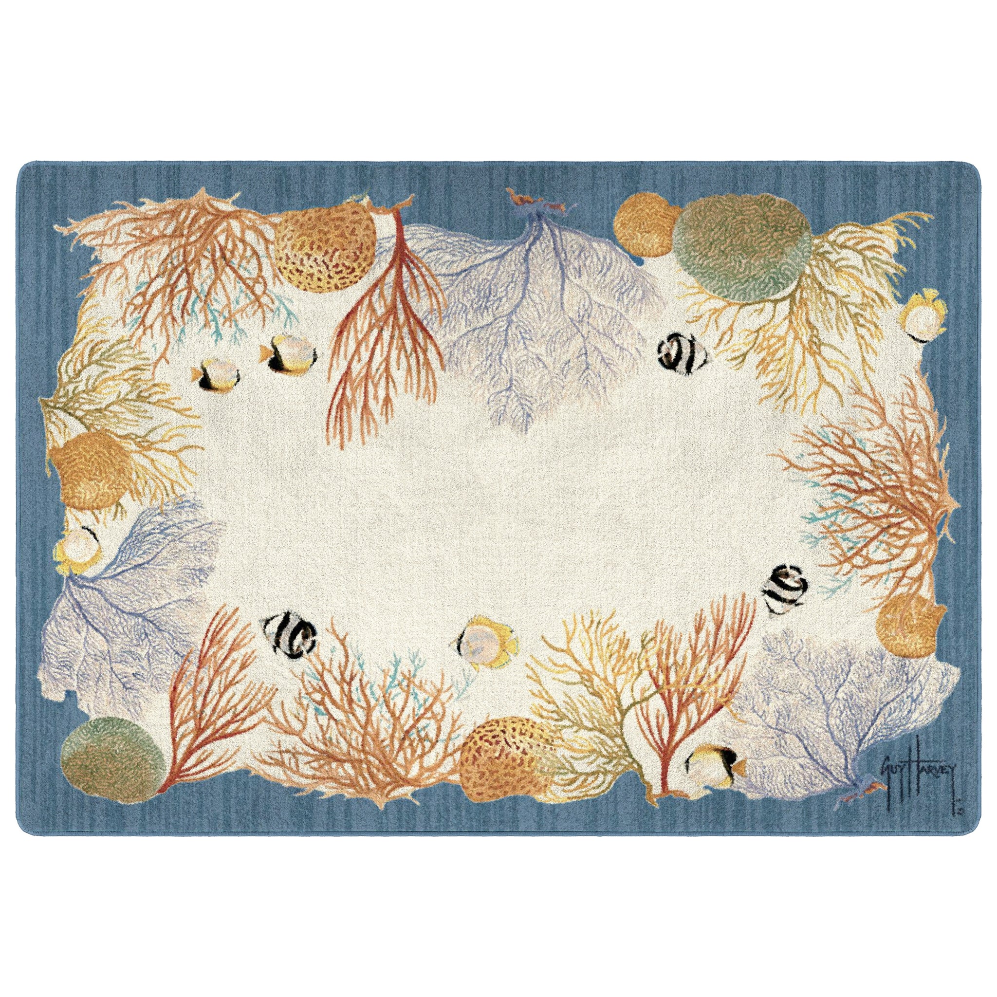 Sea Fans Area Rug – Guy Harvey