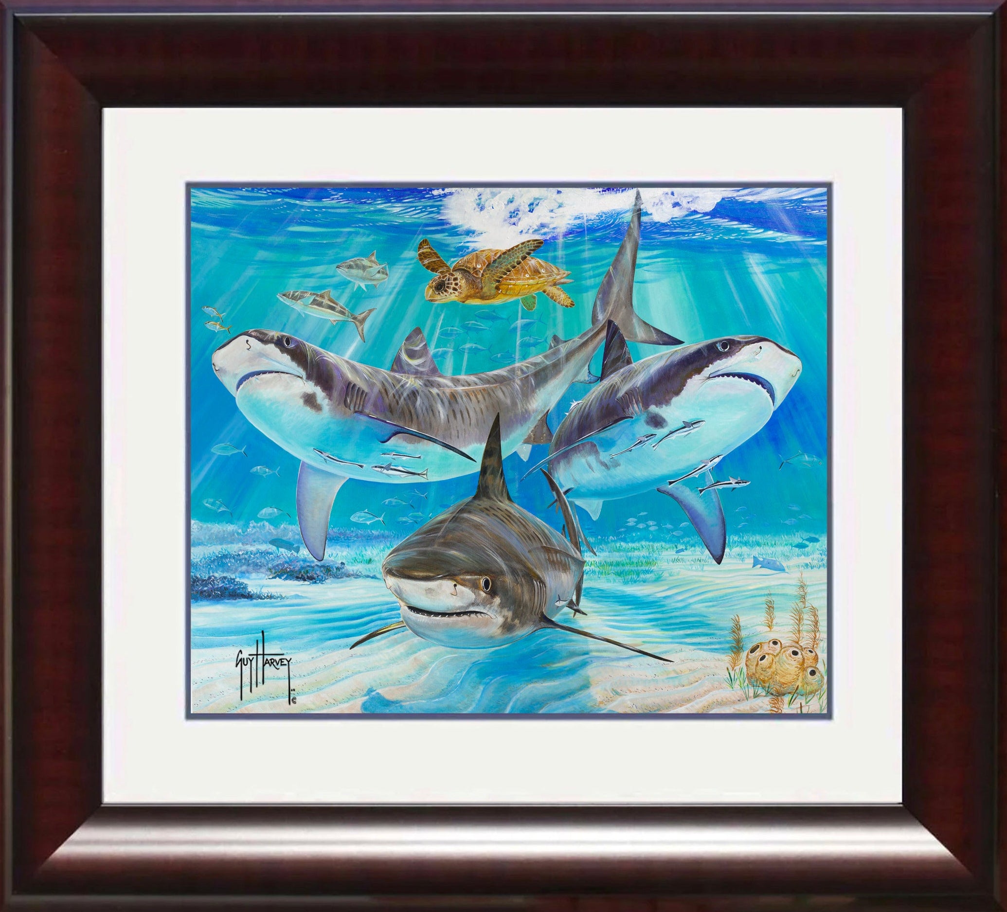 "Turtle Soup" Mini Print – Guy Harvey