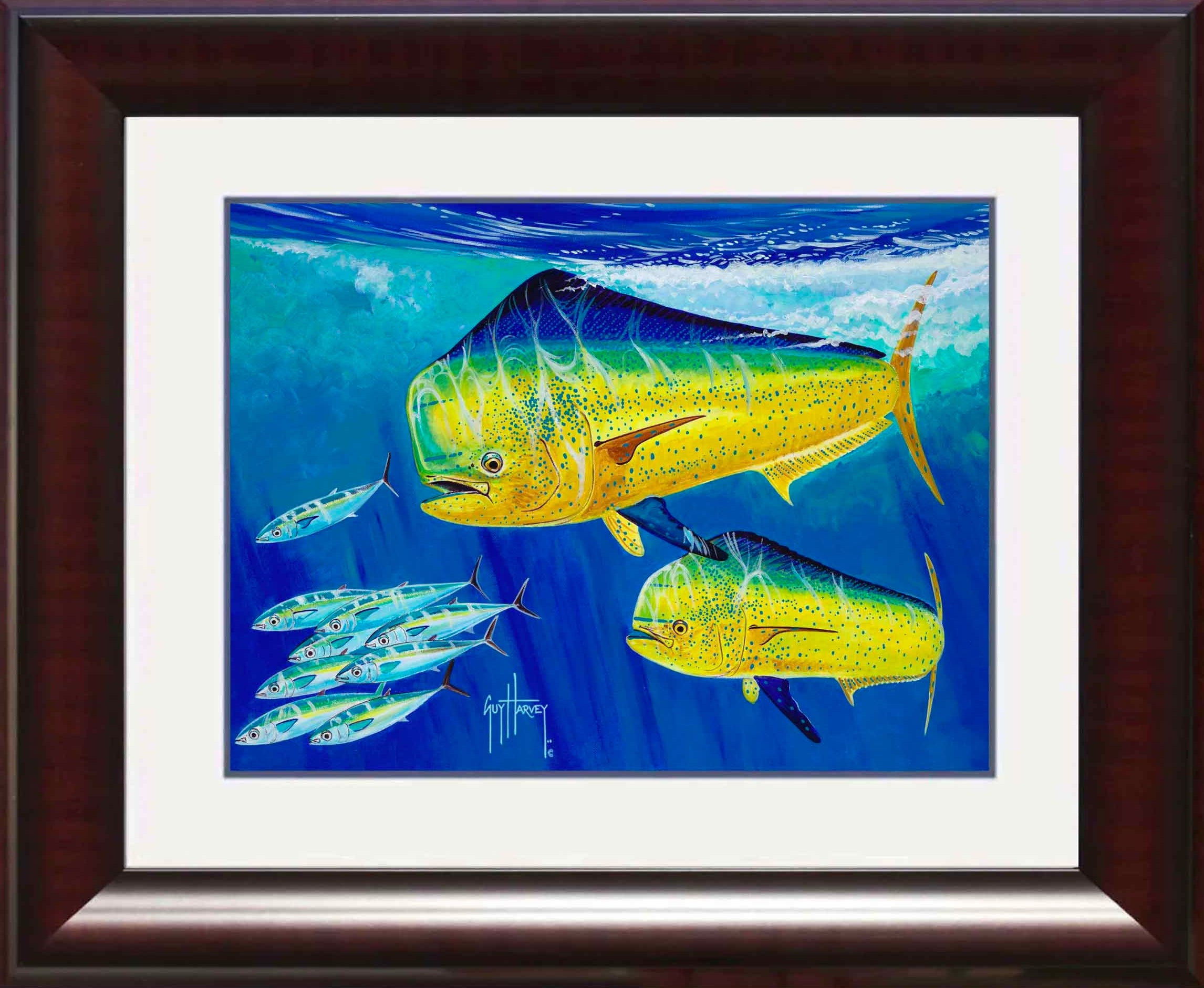 "Double Whammy" Grande Mini Print – Guy Harvey