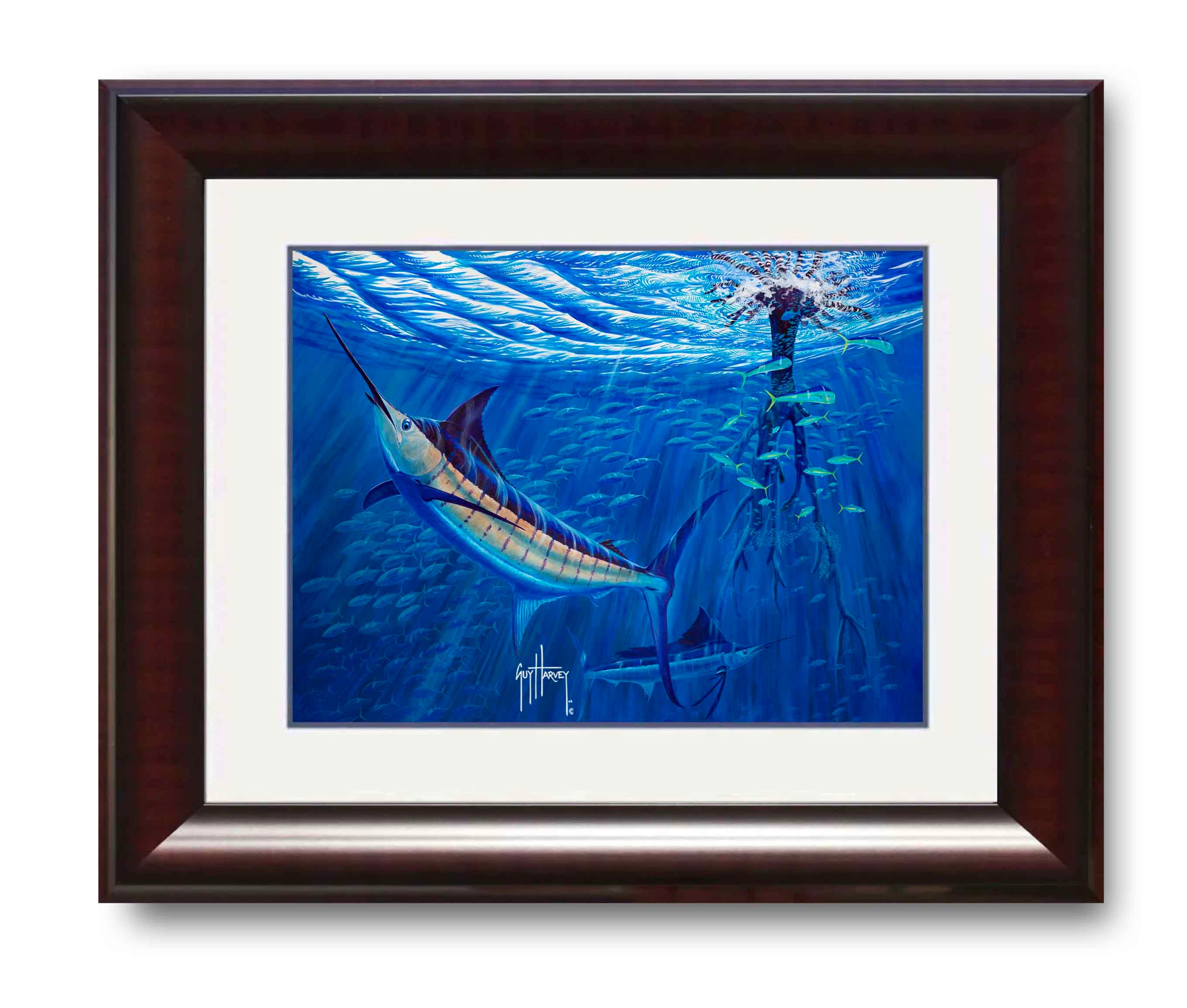 "Feeding Tree" Grande Mini Print – Guy Harvey