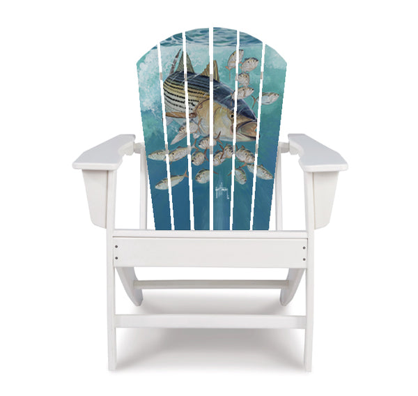 Hungy Striped Bass Adirondack Chair – Guy Harvey