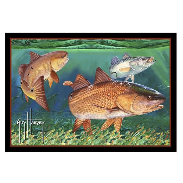 REDFISH AREA RUG – Guy Harvey